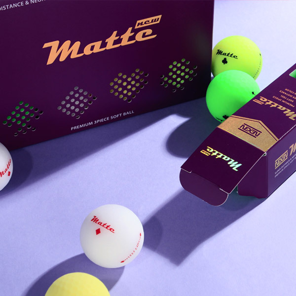 핫딜 전시상품 4더즌 총48구 넥센 뉴 매트 슈퍼 디스턴스 프리미엄 소프트 3피스 골프공 딜팡 골프용품 전문쇼핑몰