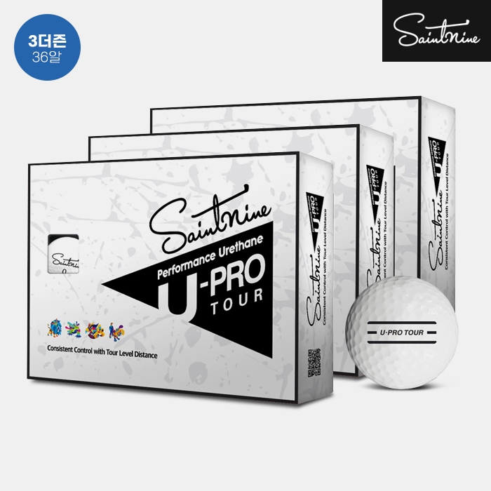핫딜 36알 3더즌 세인트나인 유 프로 투어 소프트 우레탄 골프볼 남여공용 3피스 화이트 딜팡 골프용품 전문쇼핑몰