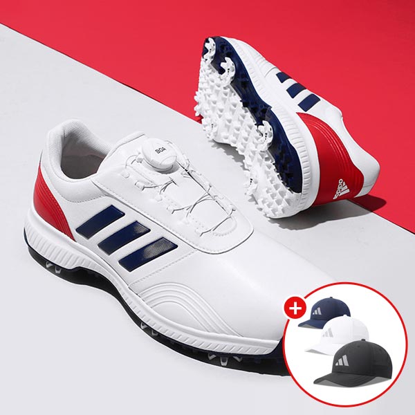 오굿딜 아디다스 Cp T 보아 스파이크 로고 컬러 믹스 남성 골프화아디다스 골프모자 딜팡 골프용품 전문쇼핑몰