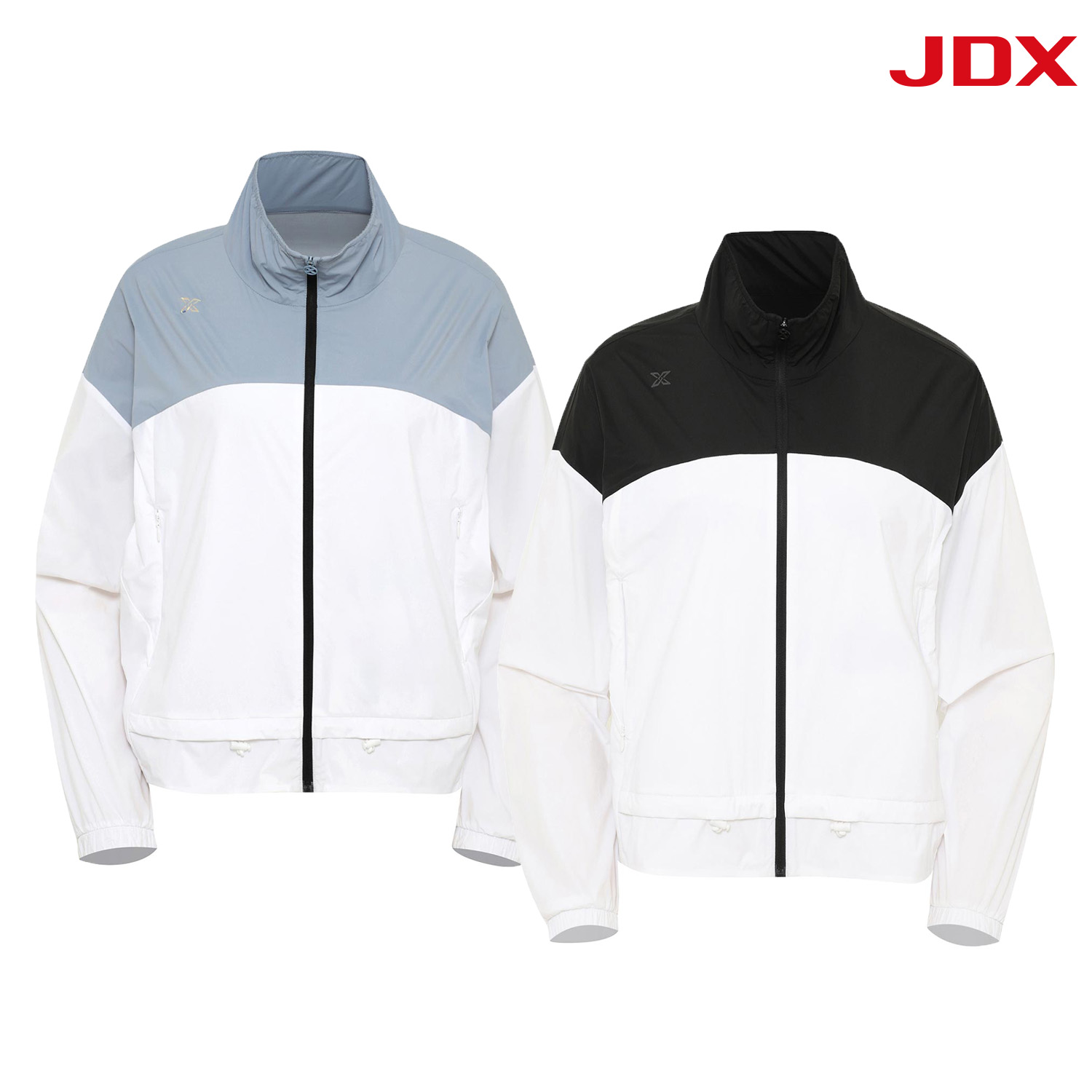 [핫딜] [JDX] 여성 칼라 블록 점퍼 2종 택 1(X1WJU6105) - 딜팡 - 골프용품 전문쇼핑몰