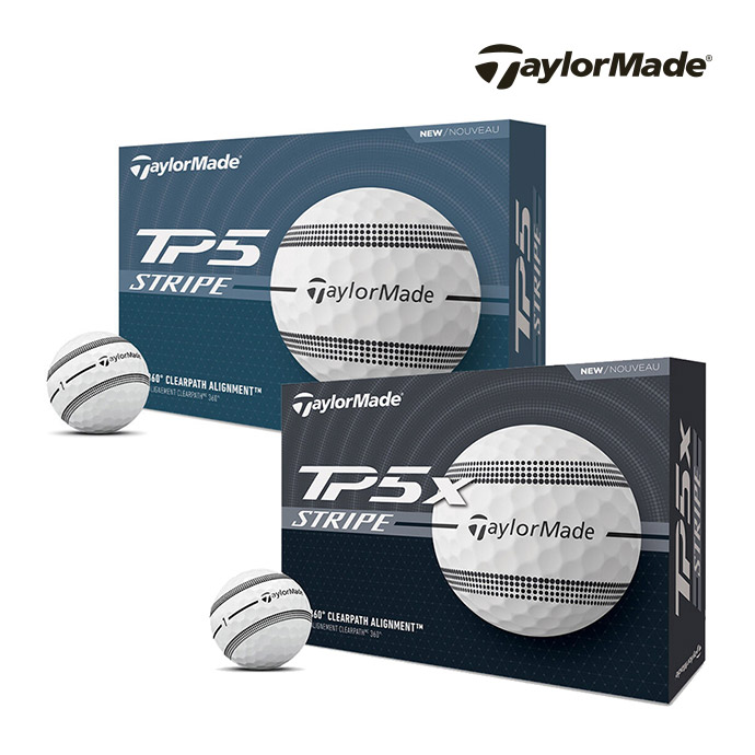 [핫딜] 테일러메이드 TP5/TP5X 스트라이프 골프볼 KOR 5피스 _A - 딜팡 - 골프용품 전문쇼핑몰