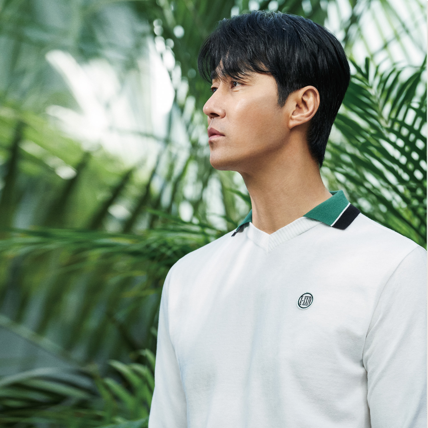 [핫딜] [JDX] 남성 보더형 브이넥 카라 풀오버(X4SPU1352WH) - 딜팡 - 골프용품 전문쇼핑몰